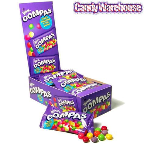Wonka Oompas Candy Packs 24 Piece Box Bestcandyshop