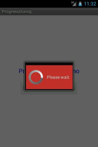 Progressdialog How To Customize The Progress Dialog In Android