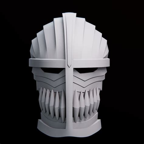 Mascaras Impresión En 3d Manga Bleach Pepakura