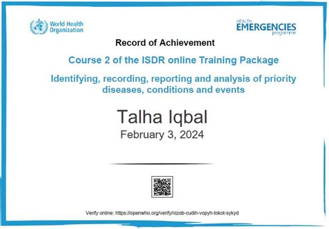 Talha Iqbal On Linkedin Openwho Learningsaveslives