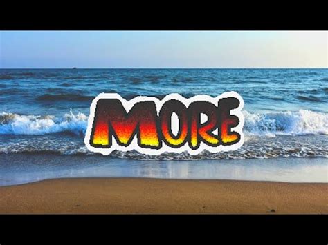 More (Official videoclip) - YouTube