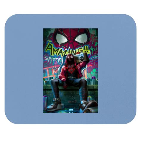 Marvel Spider Man Spiderverse Mouse Pads Miles Morales Mouse Pads