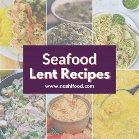 35 Seafood Lent Recipes Nashi Food