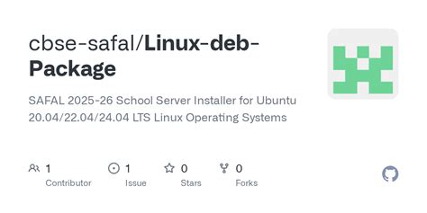 Github Cbse Safallinux Deb Package Safal 2025 26 School Server