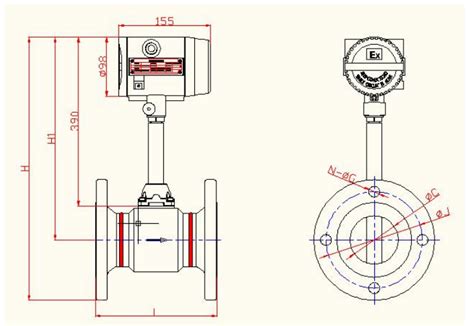 Custom Sales Water Steam Application Vortex Flow Meter Promotions Price