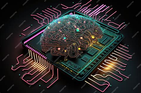 Premium Ai Image Circuit Board Cpu Processor Microchip Launching