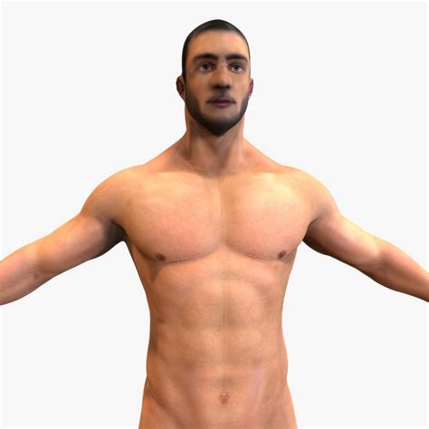 Human Male 3d Model Turbosquid 1520681