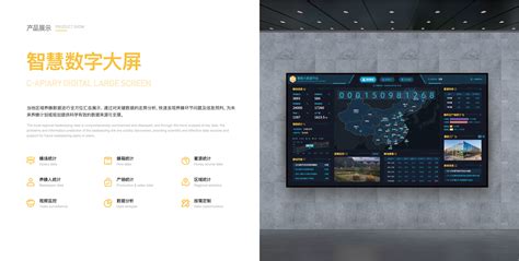 智慧数字大屏 四川天府蜂谷科技有限公司