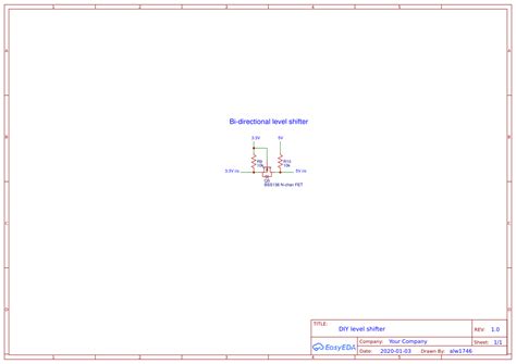 bidirectional level shifter platform for creating and sharing