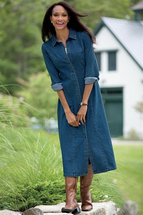 Please Try Again In A Few Minutes Denim Dresses For Daywear In Fall