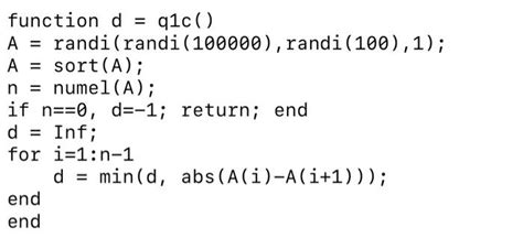 Solved Function D Q1c
