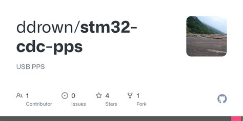 Github Ddrown Stm Cdc Pps Usb Pps