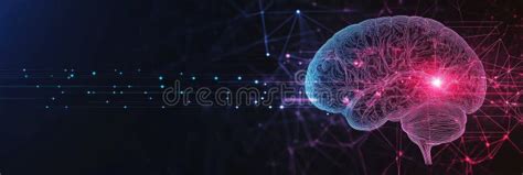 Scientific Depiction Of Glowing Neuron Pathways In The Brain Highlights The Complexity Of The