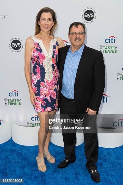 Monica Seles And Craig Vallorano Attend Citi Taste Of Tennis Miami