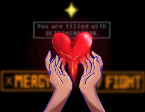 The Determination Soul By Thelivingseven On Deviantart