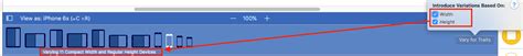 Ios What Is Vary For Traits In Xcode Stack Overflow