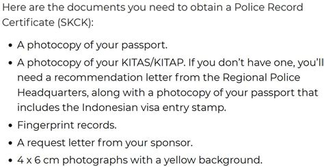 Criminal Record Certificate SKCK In Jakarta How To Apply