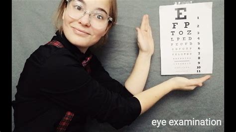 Asmr Eye Examination Asmr Roleplay Youtube