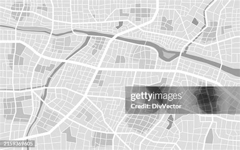 Vector City Navigation Map High Res Vector Graphic Getty Images