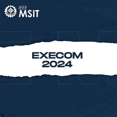 Ieee Msit On Linkedin Ieeemsit Ieee Ieeeindiacouncil Execom Advisory