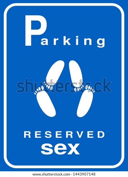 Illustration Road Sign Parking Area Sexual Stock Illustration Shutterstock