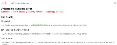 Typeerror Cant Access Property Items Batchcopy Is Null · Issue