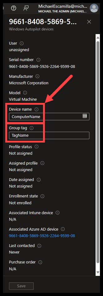 Register Autopilot Devices Get WindowsAutoPilotInfo Michael The Admin