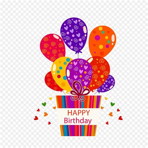 彩色气球束生日PNG图片素材下载 图片编号qwgbkrge 免抠素材网