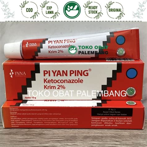 Jual Salep Pi Yan Ping Salep Gr Resmi Ketoconazole Salep Gatel Gatal Infeksi Dermatofit
