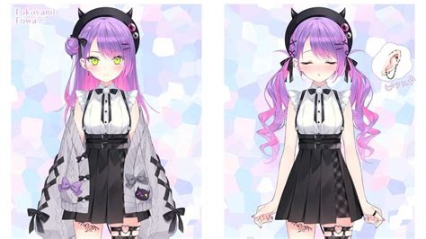 常闇トワとこやみ とわTokoyami TowaMMD模型下载MMD动作下载MMD场景下载MMD资源库MMD绑骨建模K帧接单MMD道具下载