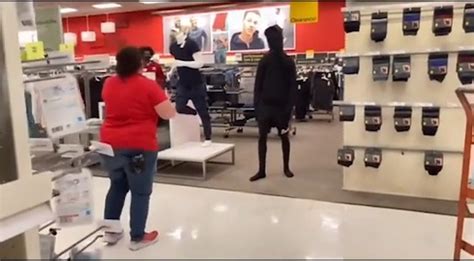 Prankster Pretending To Be Mannequin Scares Department Store Employee