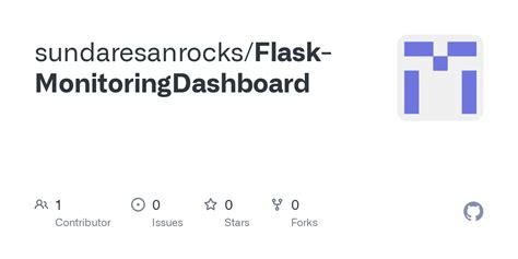 Github Sundaresanrocksflask Monitoringdashboard