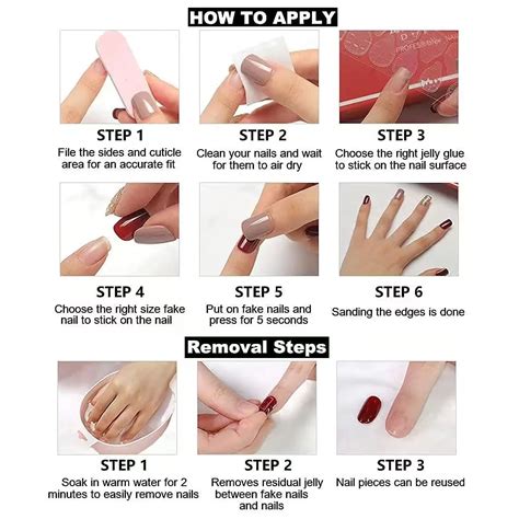 Короткие самоклеящиеся накладные ногти набор из 24 шт глянцевые блестящие градиентные клейкие