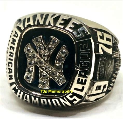 1976 New York Yankees American League Championship Ring Buy And Sell