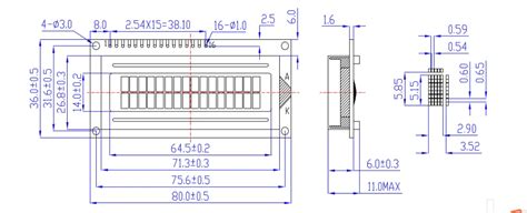 Lcd Display 1602a Datasheet Specifications Pinout And Features