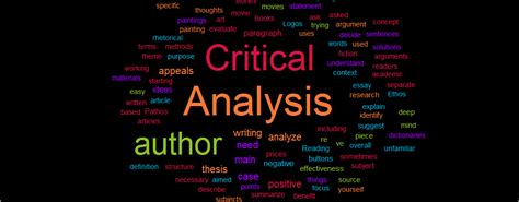 A Brief Guide On How To Write A Critical Analysis Essay By