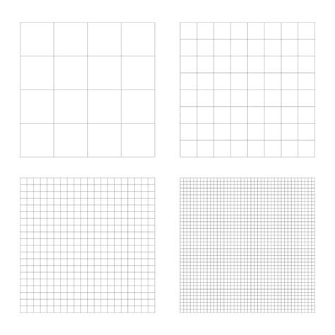Premium Vector Grid Pattern Vector Collectionset Of Grid Pattern Backgroundgrid Templates