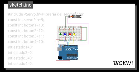 Botonservo Wokwi Esp32 Stm32 Arduino Simulator