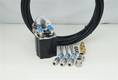 Black Toyota Comp Diff Breather Kit Billet Race Craft