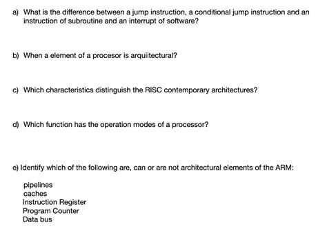 solved a what is the difference between a jump instruction