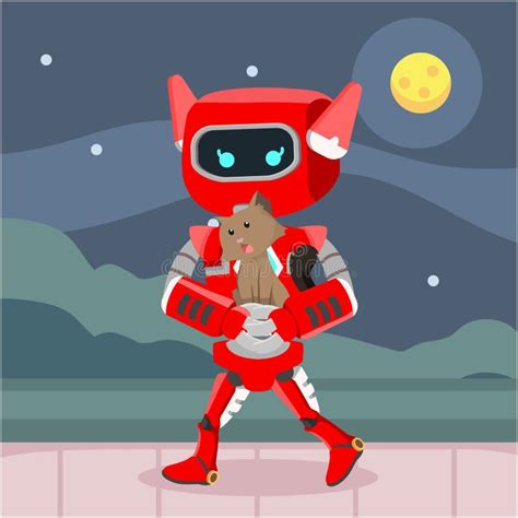 Cartoon Object Living Character Design Vector Stock Vector