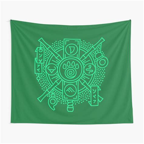 Monk Class Crest Color Tapestry For Sale By Dcmjs Redbubble