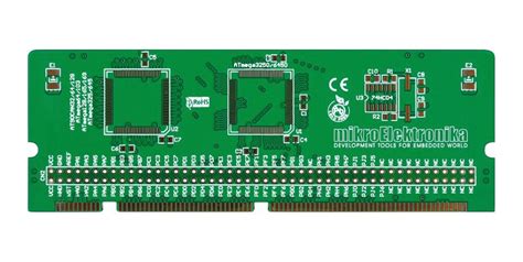 Mikroe 460 Mikroelektronika Pcb Empty Mcu Card 100 Pin