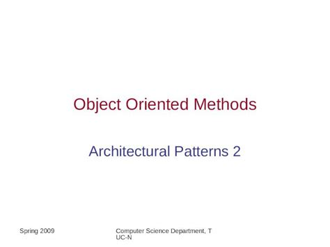 Ppt Object Oriented Methods Dokumentips