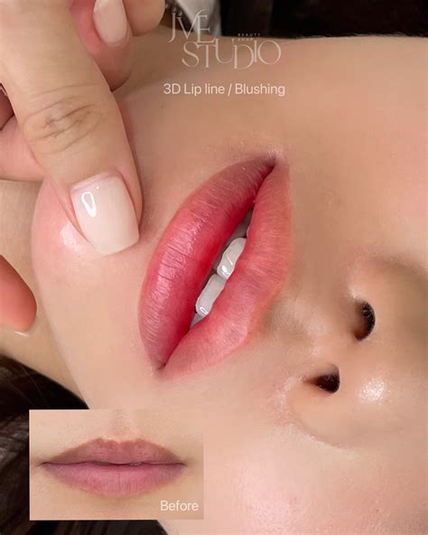 입술문신 립라인 강남입술문신 수원입술문신 제이브스튜디오 윗입술 오버립 확장과 칙칙했던 혈색을 맑게 👼🏻 같은 입술이 맞는지 헷갈릴 정도로 미세한 차이로 드라마틱한