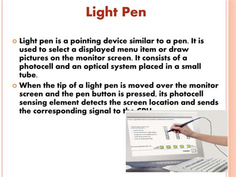 Input Devices PPT