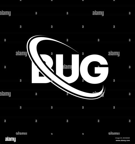 BUG Logo BUG Letter BUG Letter Logo Design Initials BUG Logo Linked With Circle And Uppercase