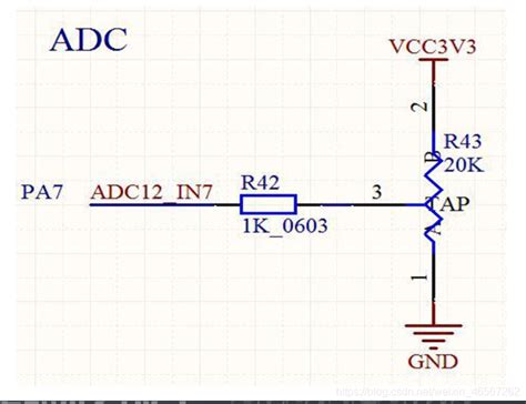 Stm32f103 Adc实验 Csdn博客