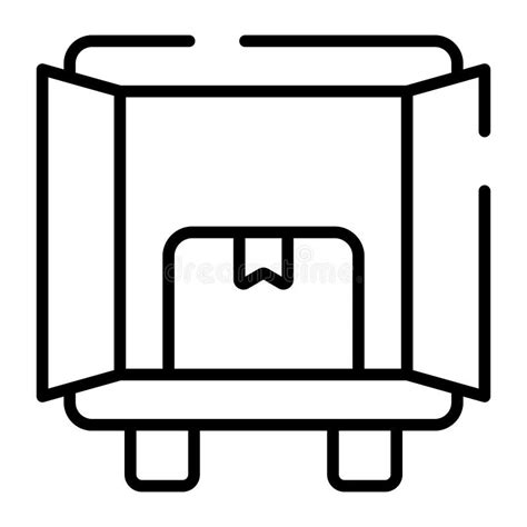 An Amazing Vector Of Cargo Loading In Editable Style Stock Vector Illustration Of Vehicle