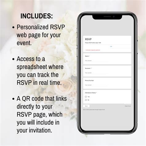 Online RSVP Page RSVP Tracking Digital RSVP Digital Rsvp Card Rsvp Form Wedding Planner